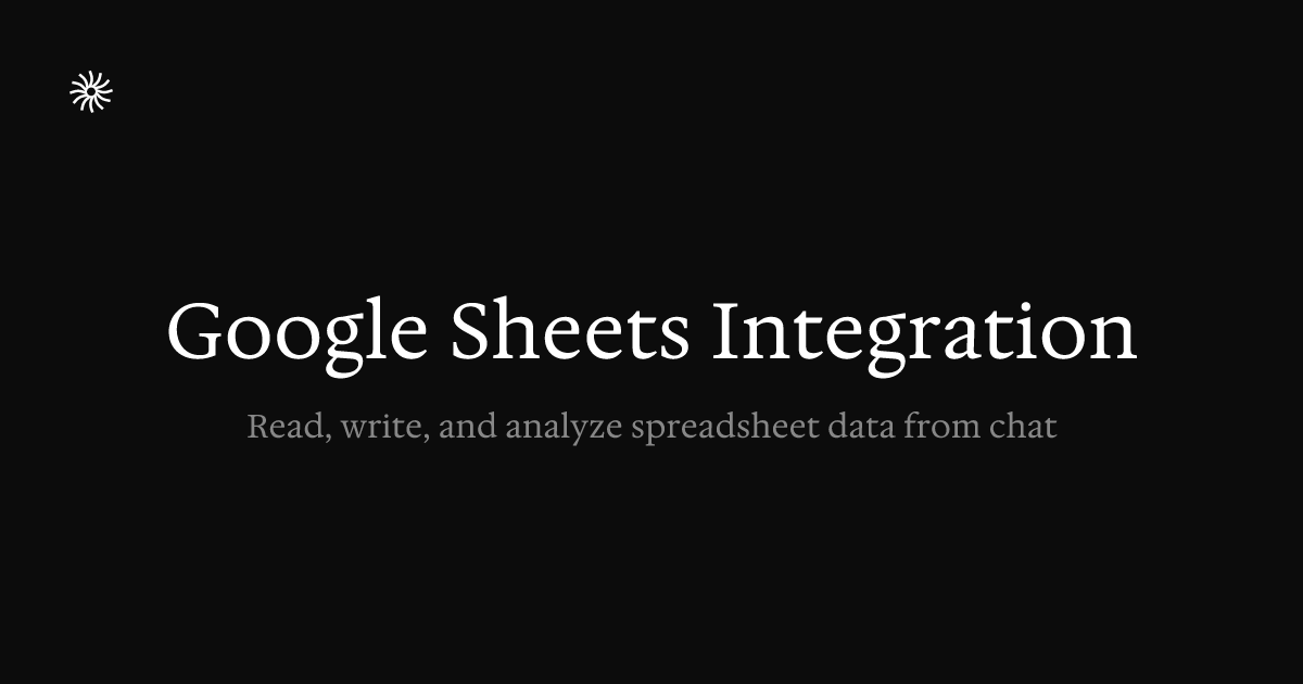 Google Sheets Integration | Midday